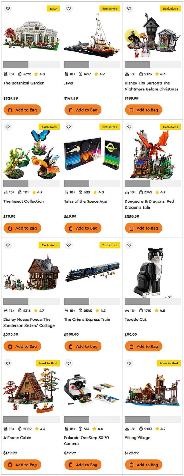 LEGO Ideas New Contest, Vote for New Set & More!