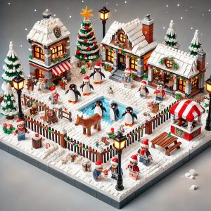 Custom LEGO Winter Village Ideas by ChatGPT