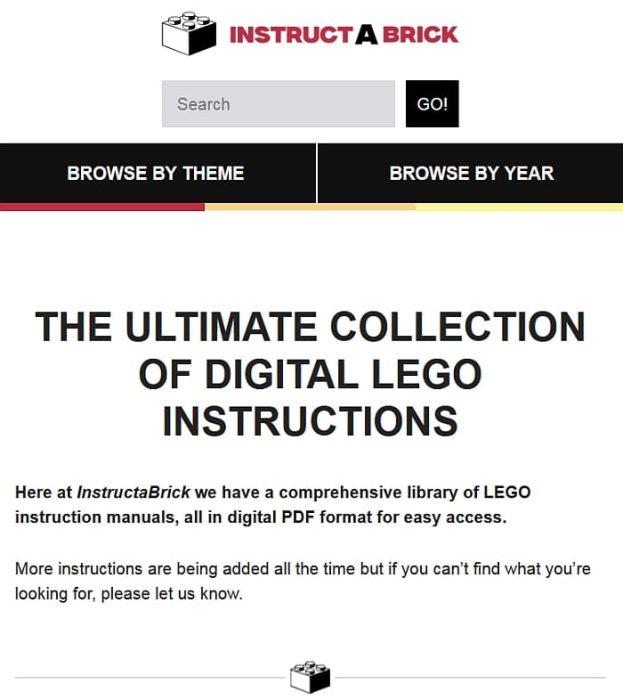 InstructaBrick – Library for Digital LEGO Instructions