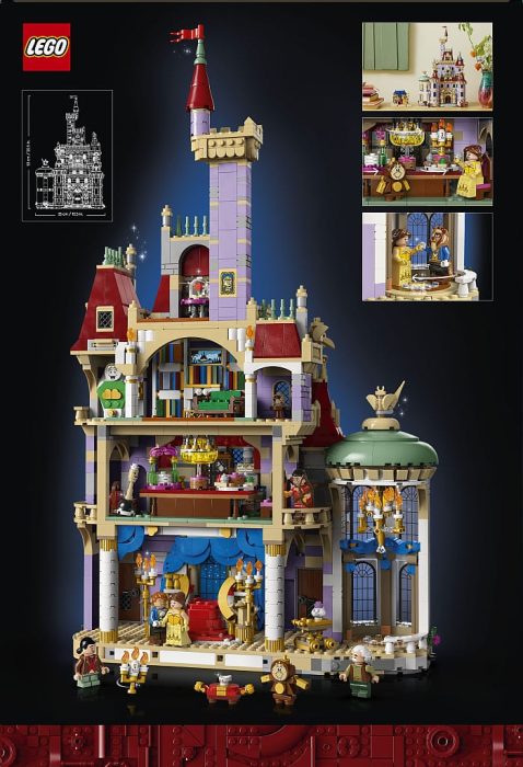 LEGO Disney Beauty and the Beast Castle Coming!