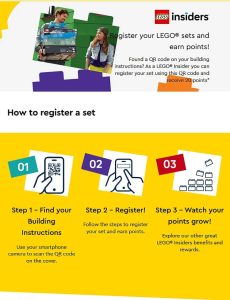 Register Your Sets to Earn LEGO Insiders Points!